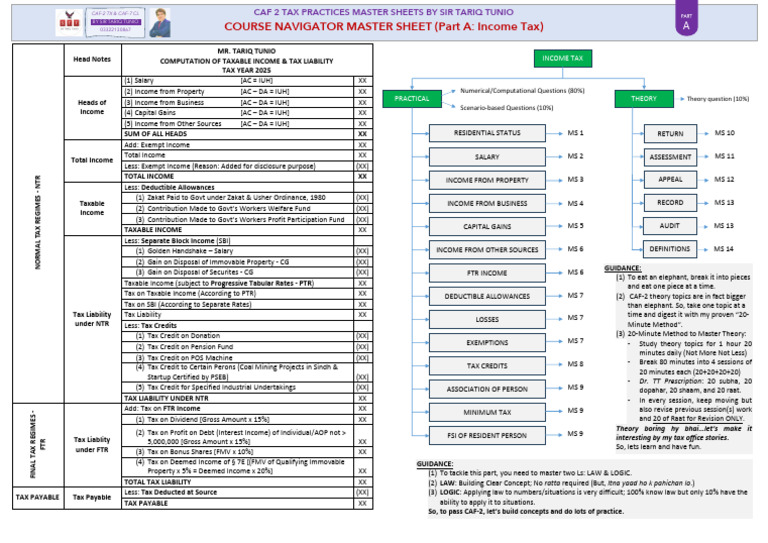 Course Nagivator Master Sheet | PDF | Taxes | Income