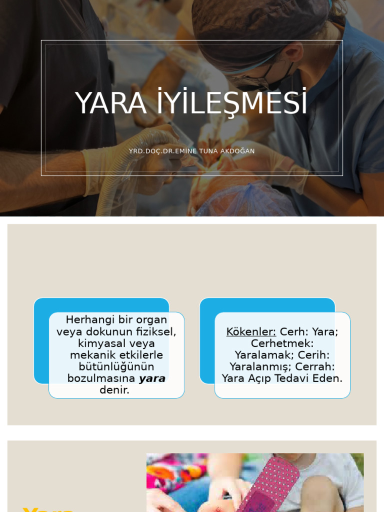 Yara İyi̇leşmesi̇ | PDF