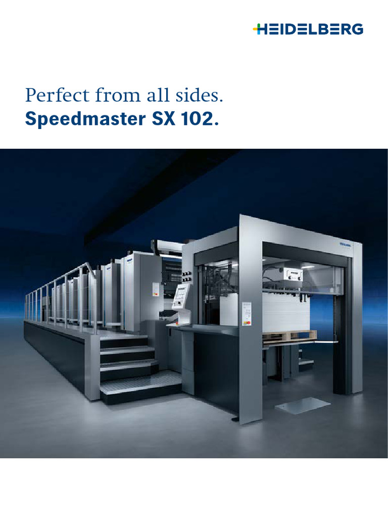 Speedmaster SX 102 Product Information | PDF | Automation | Subscription Business Model