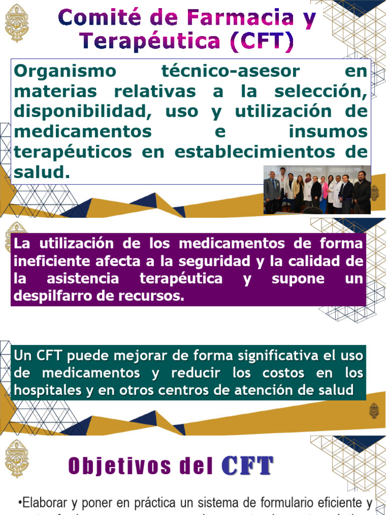 Presentación Comite FyT, PRM, RNM | PDF | Medicamentos con receta | Farmacéutico