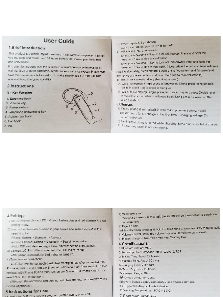 Manual LC-B41 - v5 | PDF