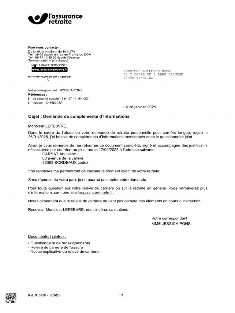 Lefebvre Courrier | PDF