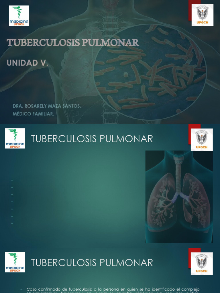 Tuberculosis Pulmonar. | PDF | Tuberculosis | Enfermedades y trastornos humanos