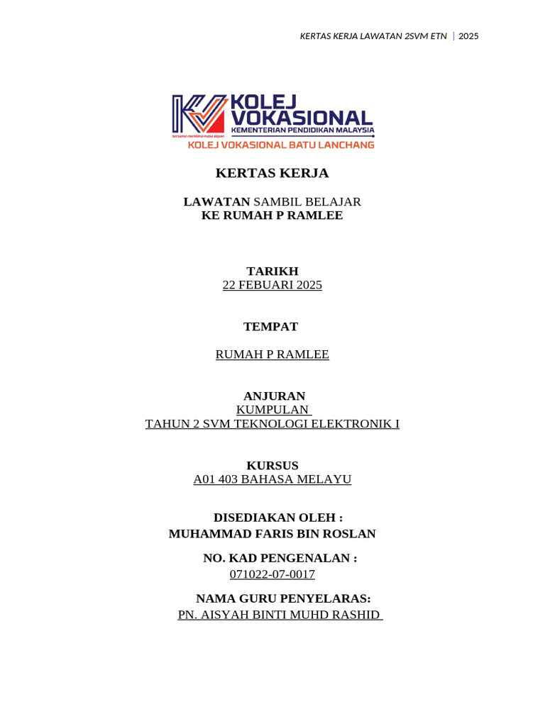 tanjiro PB BM baru (1) | PDF