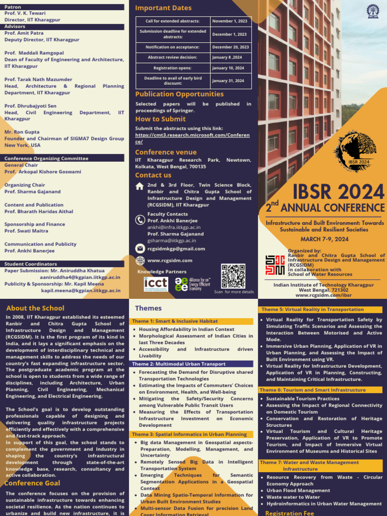 IBSR 2024 Brochure 1701936592 | PDF | Infrastructure | Virtual Reality