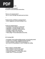 PREP Framework Handout | PDF | Communication | Thought