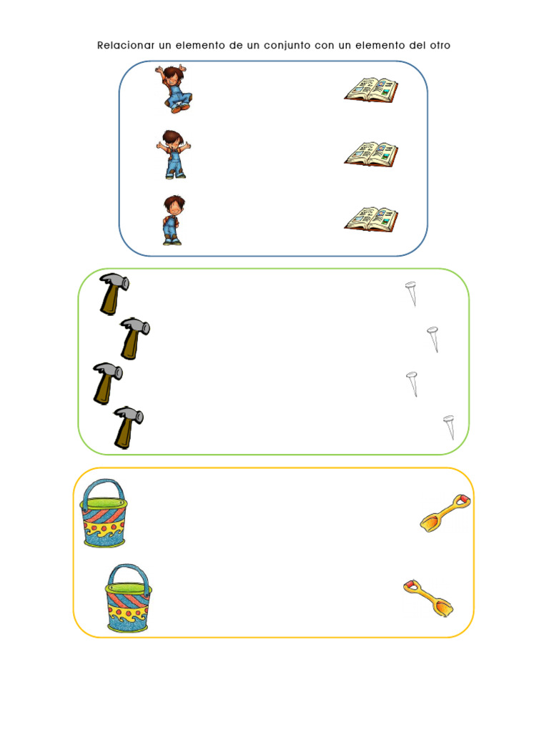 Relacionar Un Elemento de Un Conjunto Con Un Elemento Del Otro | PDF