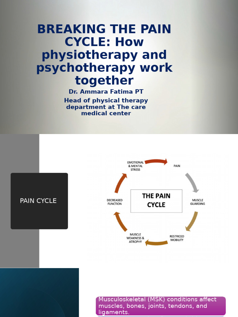 Breaking The Pain Cycle | PDF