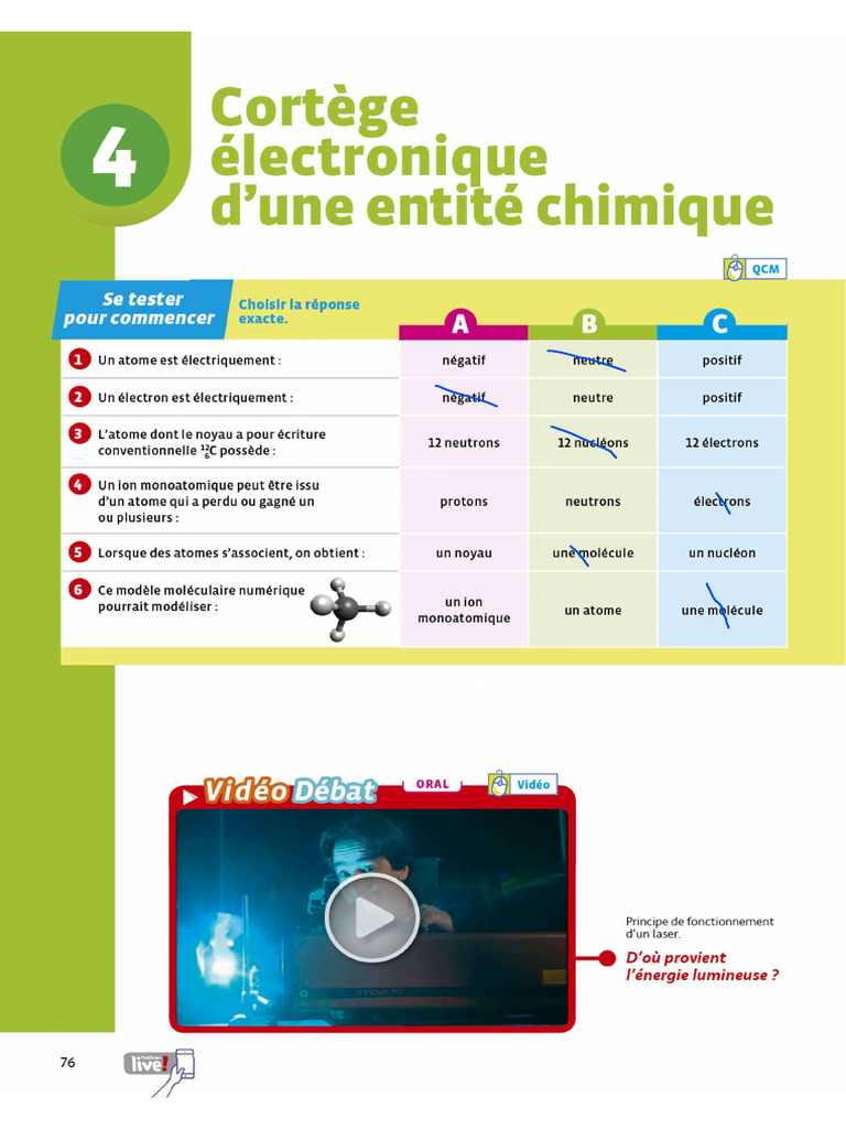 CHAP._04_-_CORTEGE_ELECTRONIQUE_D'UNE_ENTITE_CHIMIQUE | PDF