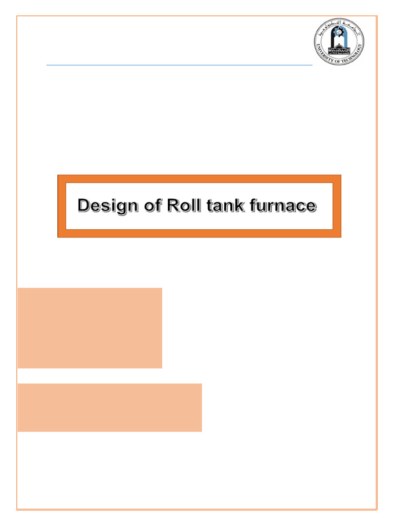 Glass Tank Furnace Design and Refractories | PDF | Glasses | Refractory