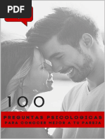100 Preguntas para Pareja | PDF | Amor