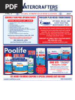 Pool Care Cheat Sheet | PDF | Water | Chemical Engineering
