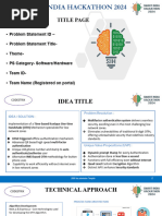 SIH-2025 Problem Statements - Complete Theme-Wise List | PDF ...