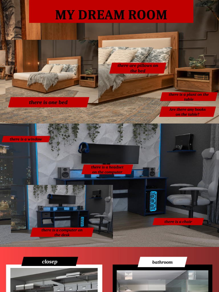 My Dream Room Englischunterricht