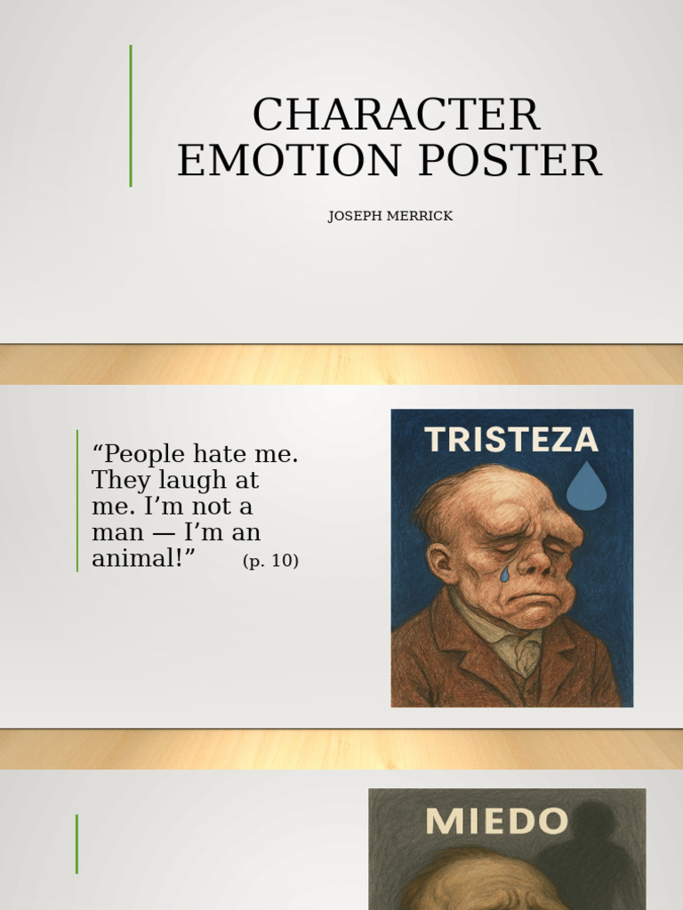 Character Emotion Poster | PDF