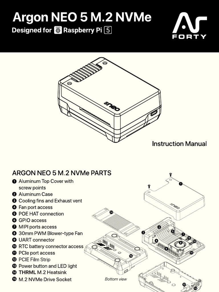 For Web Instruction Manual Neo 5 m.2 Nvme 20240909 | PDF