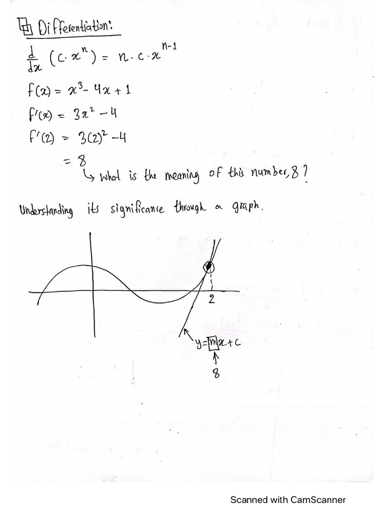 Differentiation 1 | PDF
