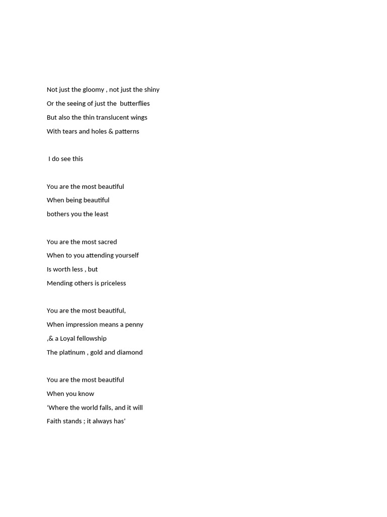 LOVE (Random Thoughts-Incomplete) | PDF