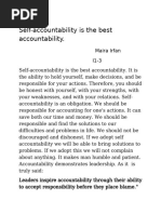Accountability Self Examination Worksheet | PDF | Mental Health ...