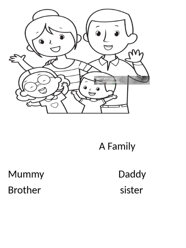 A Family Worksheet | PDF