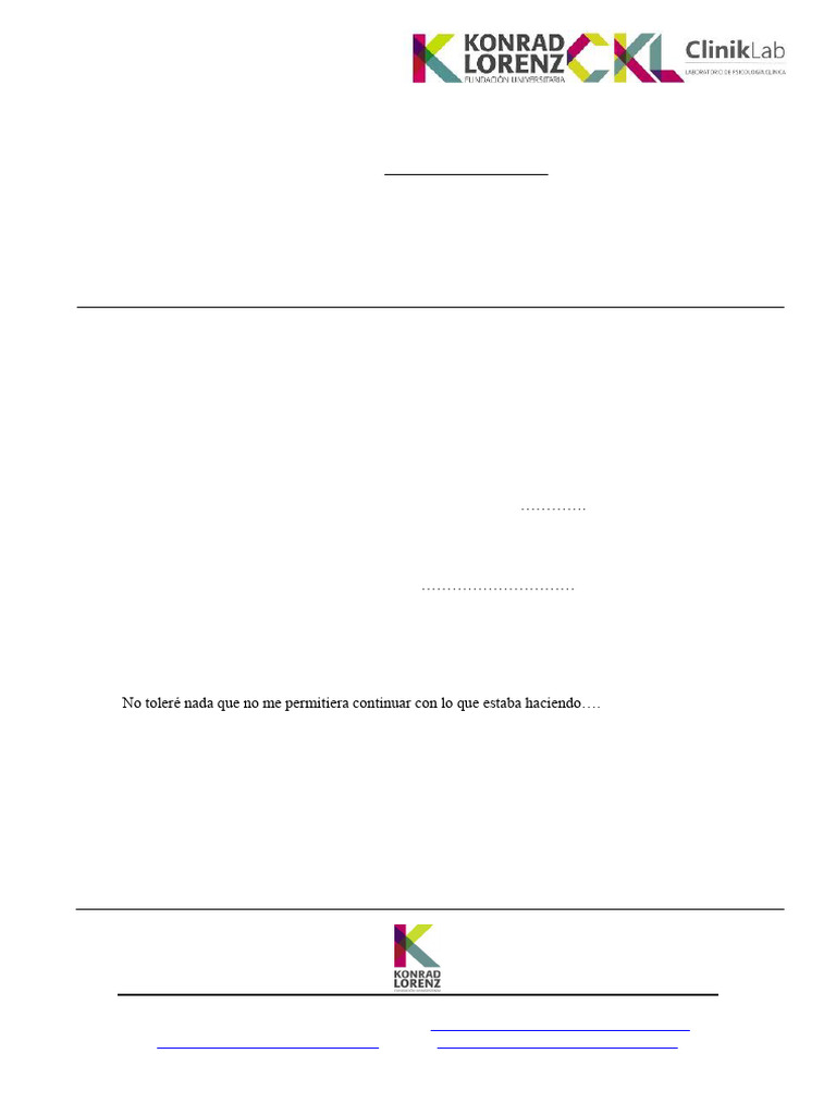Cuestionario DASS-21 de Salud Mental | PDF