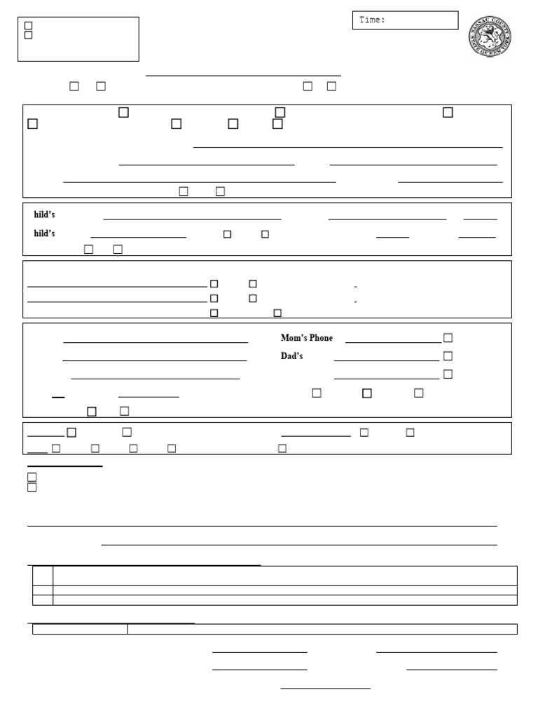 Nassau County EI Intake Referral Form | PDF | Race And Ethnicity In The ...