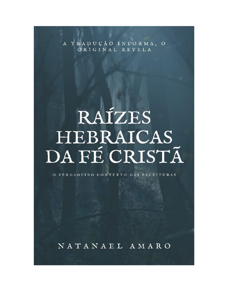 Raízes Hebraicas da Fé Cristã | PDF | Shabat | Janus