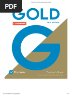 Gold Advanced Coursebook | PDF