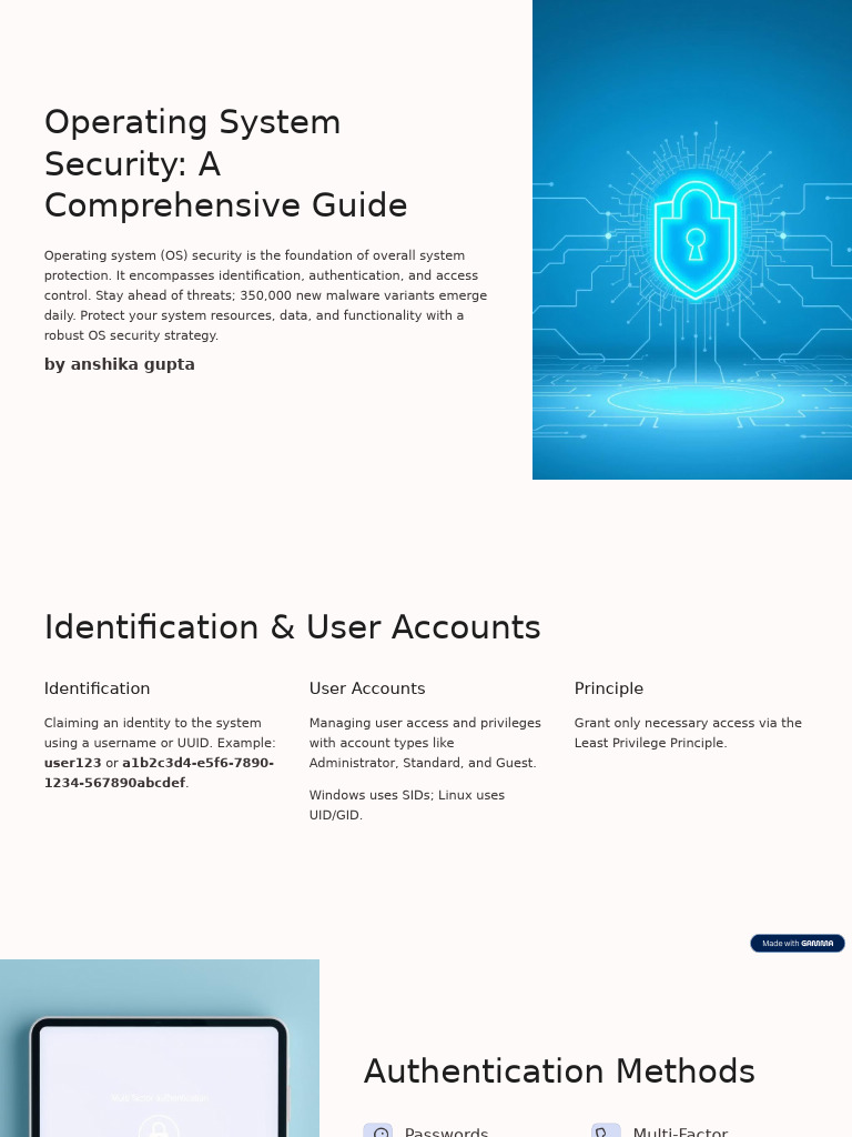 Operating System Security A Comprehensive Guide | PDF | Security | Computer Security
