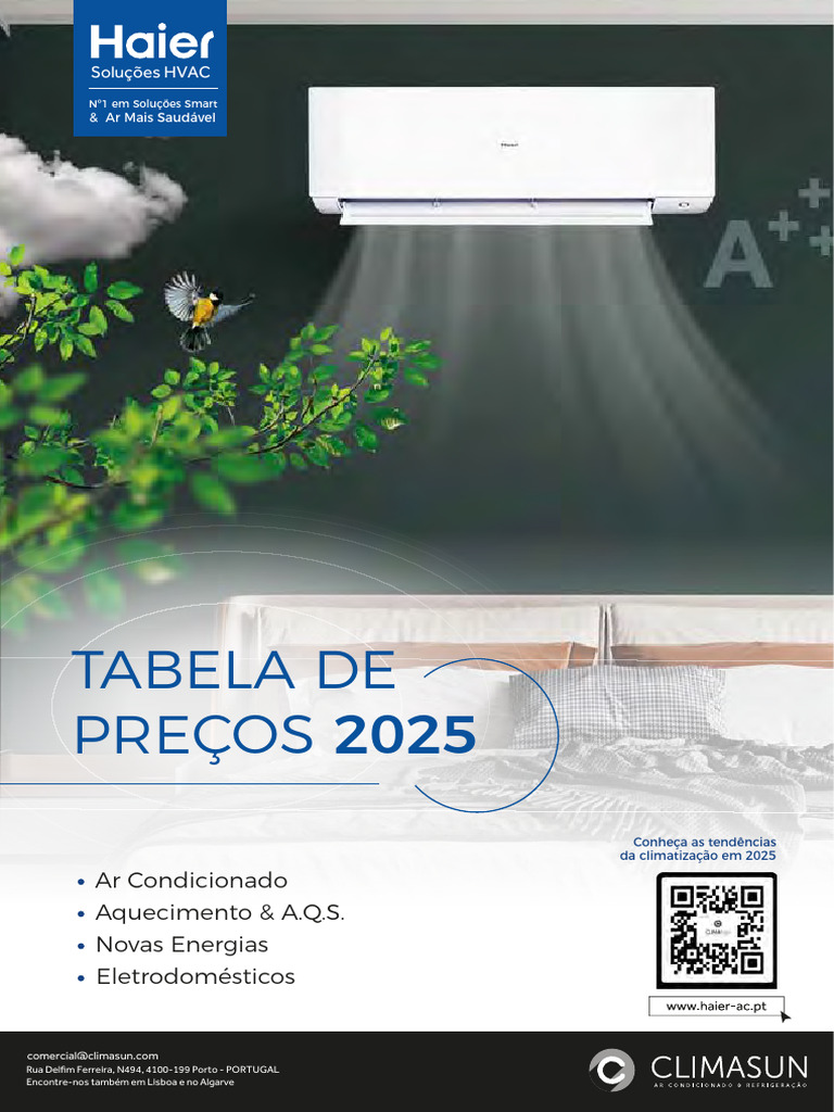 Tabela Preços HAIER 2025 | PDF | Ar condicionado