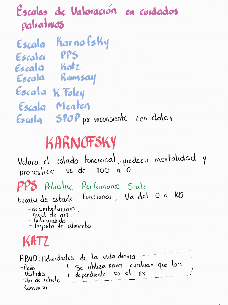 Escalas Paliativas - 250429 - 163918 | PDF