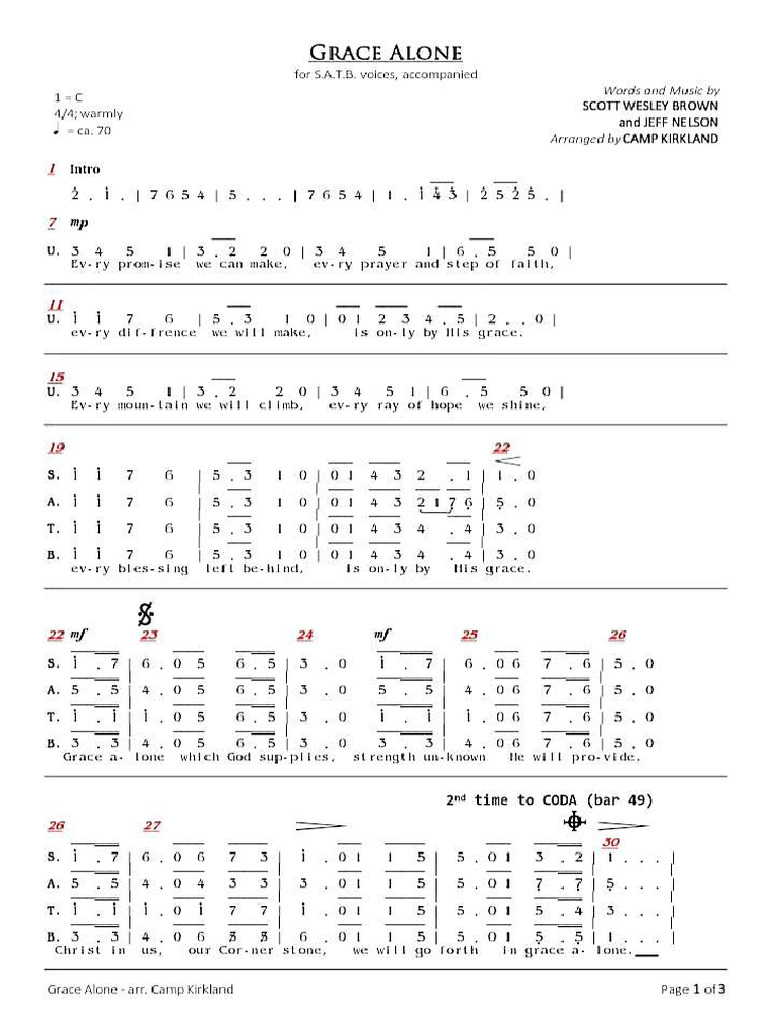 Grace Alone | PDF