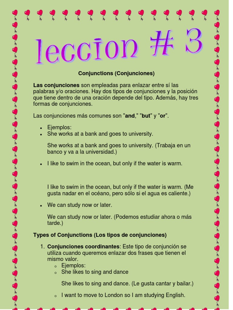 Leccion de Ingles 3 y 4 | PDF | Gramática | Mecánica del lenguaje