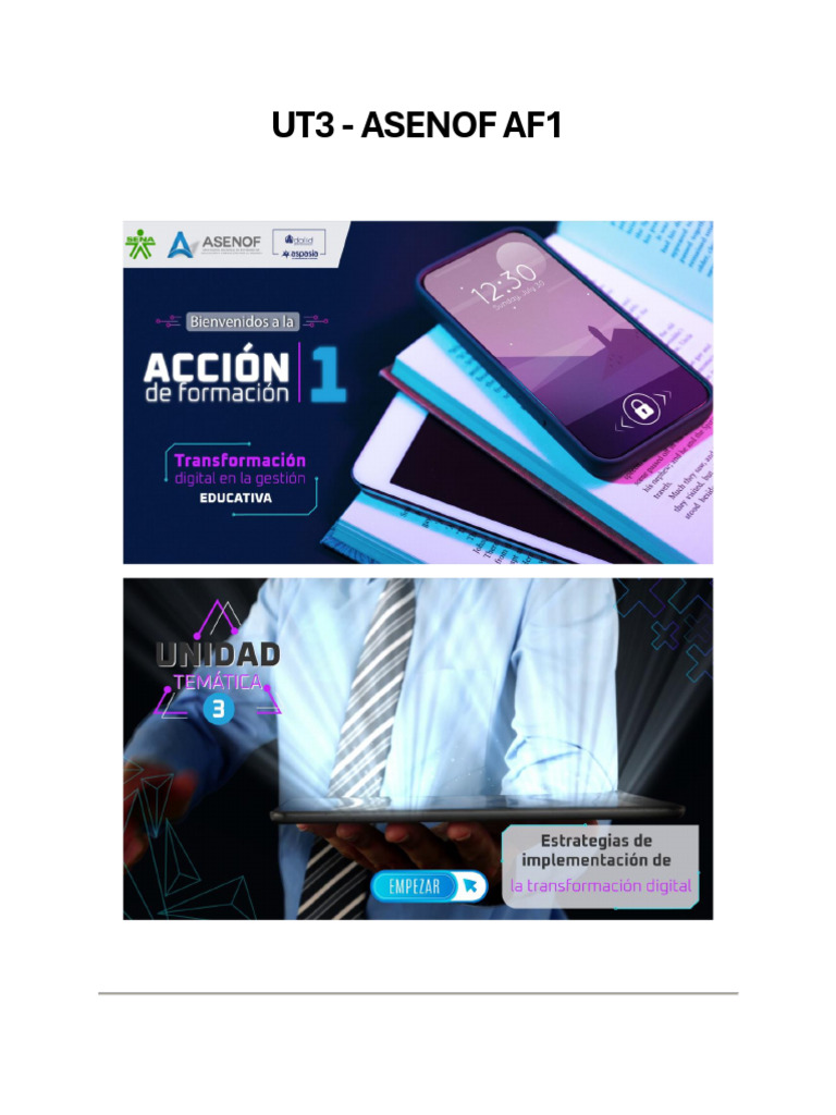 UT3 - ASENOF AF1 | PDF