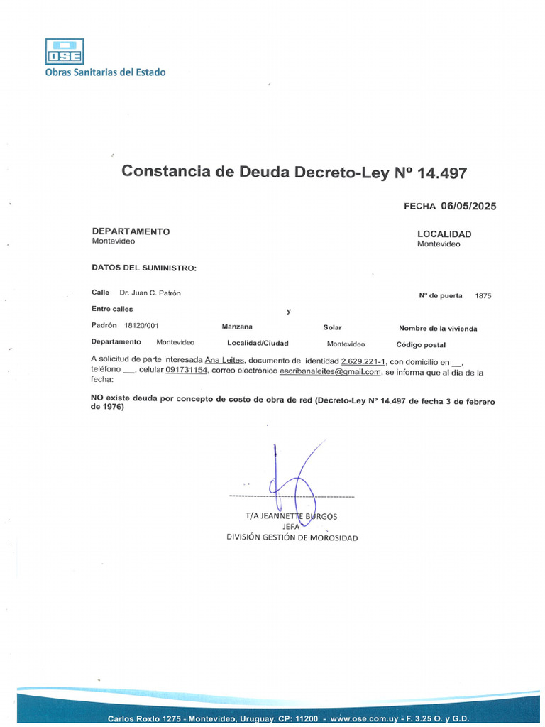 Dr. Juan C Patron 1875 | PDF