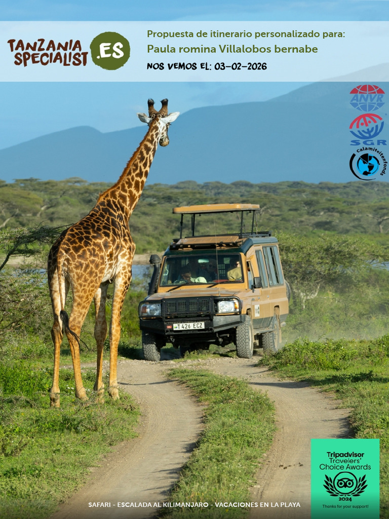 Propuesta-de-viaje-para-Paula Romina-Villalobos Bernabe | PDF