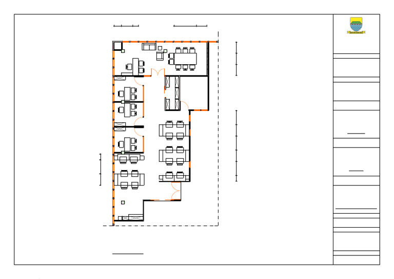 A3 04 Denah Furniture | PDF