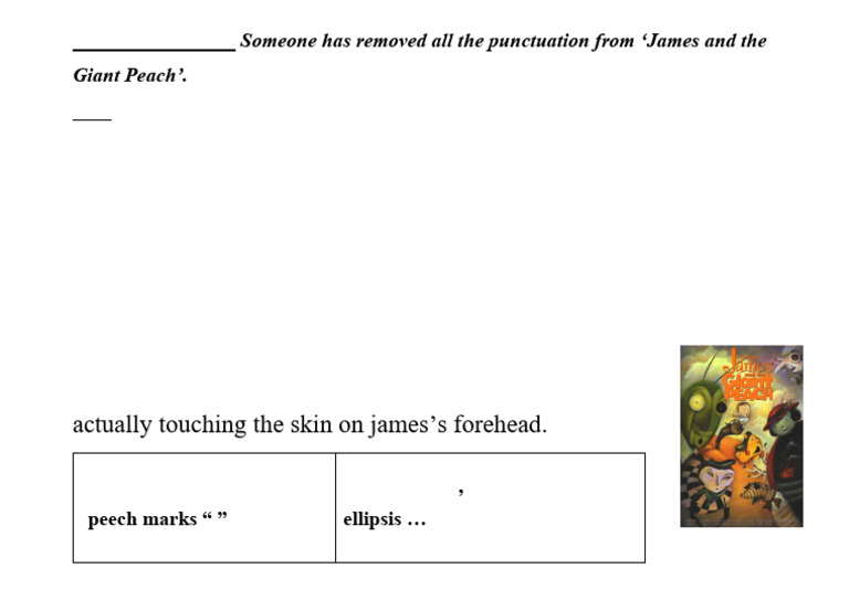Adding Punctuation | PDF