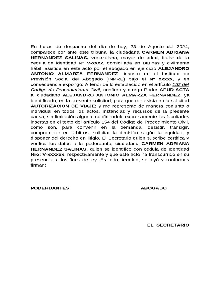 Poder Apud Acta 2024 | PDF