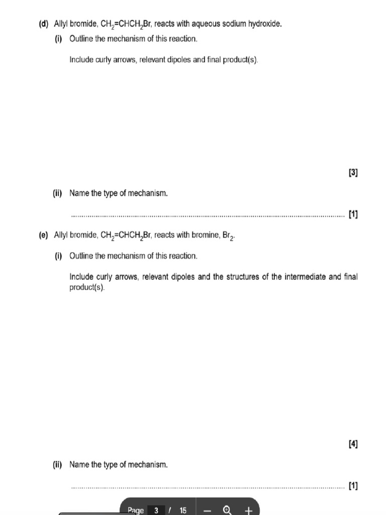 Mechanism Questions | PDF