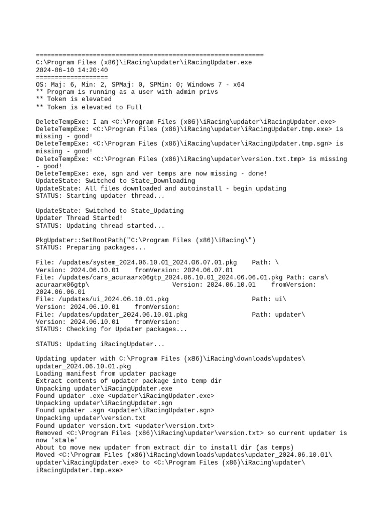 Updater 2024.06.10 14.20.40 30704 | PDF | Operating System Technology | Software
