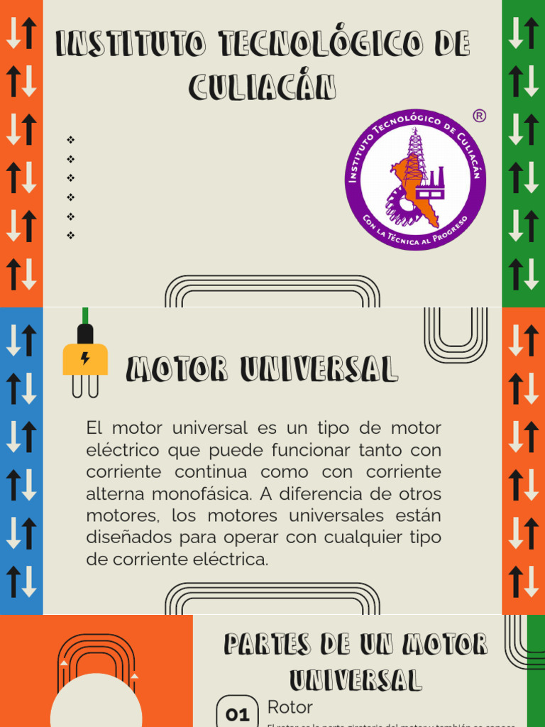 Motor Universal Expo | PDF | Motor eléctrico | Corriente eléctrica