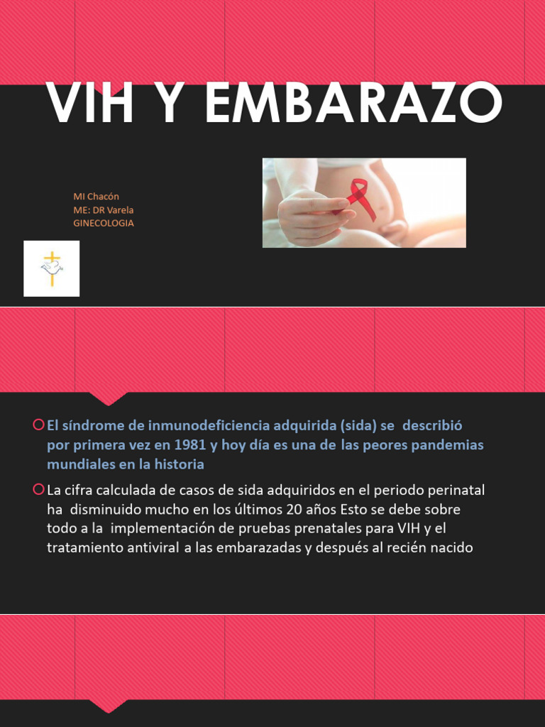 VIH y Transmisión Perinatal en Embarazo | PDF | VIH | VIH / SIDA