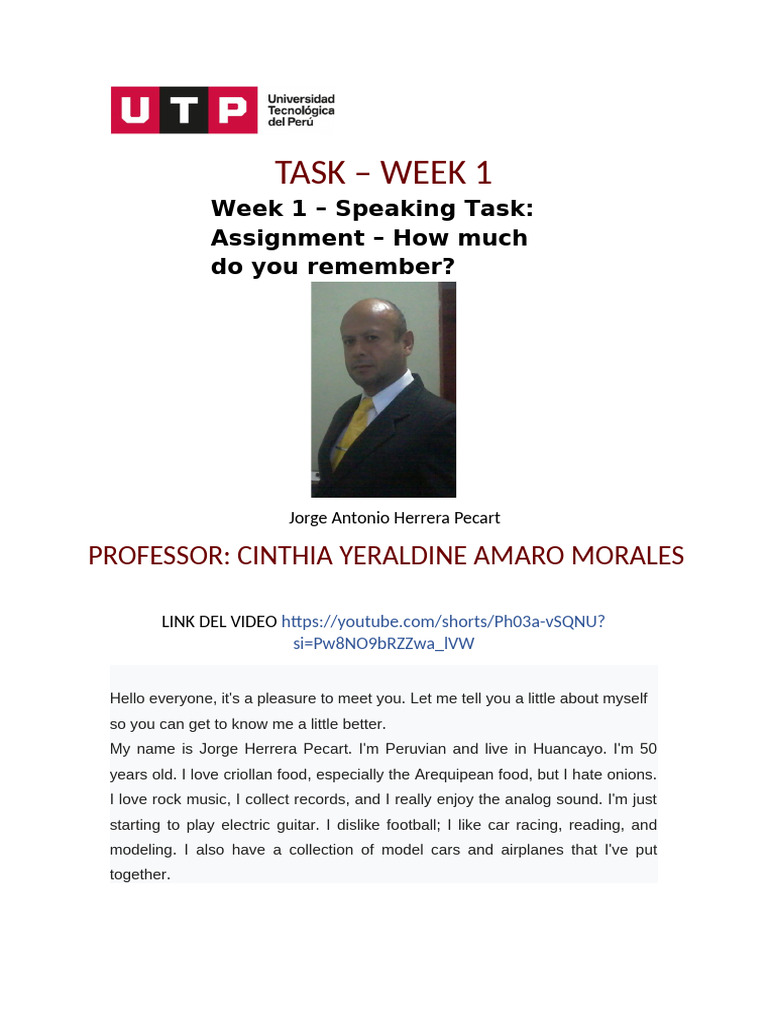 Task Week 01 | PDF