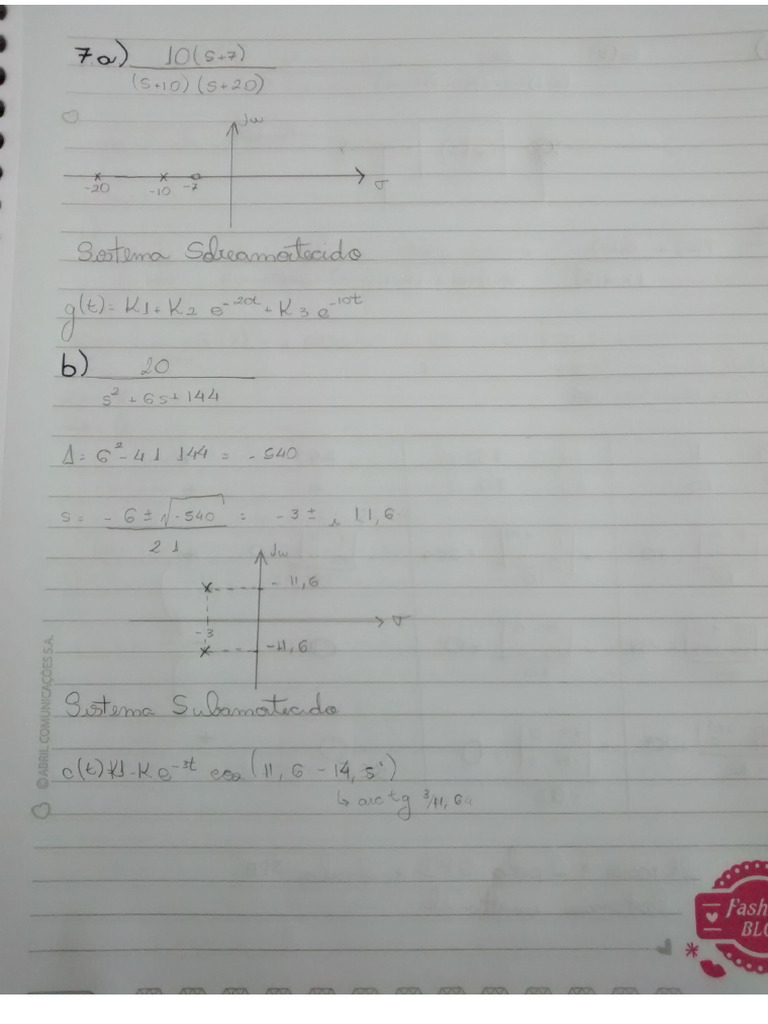 Lista Controle - Aula | PDF
