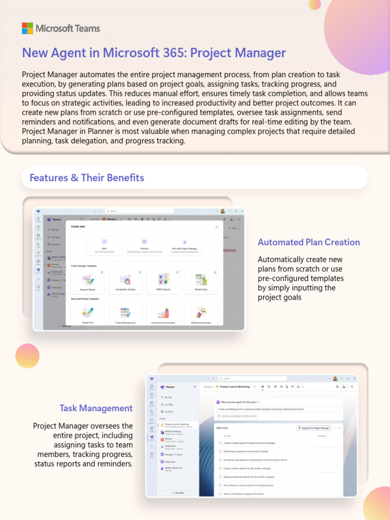 New Agent in Microsoft 365 | PDF