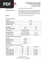 ASA FDM Filament Material Data Sheet | PDF | Yield (Engineering ...