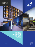 Hebel Wall & Floor Panel Guide | PDF | Concrete | Wall