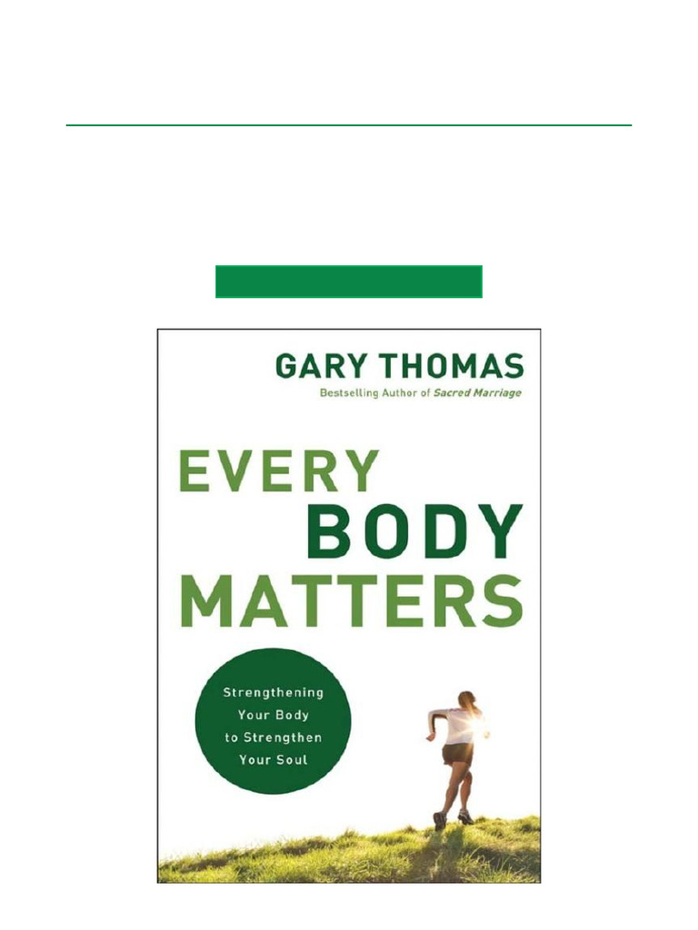 Strengthening Body and Soul | PDF