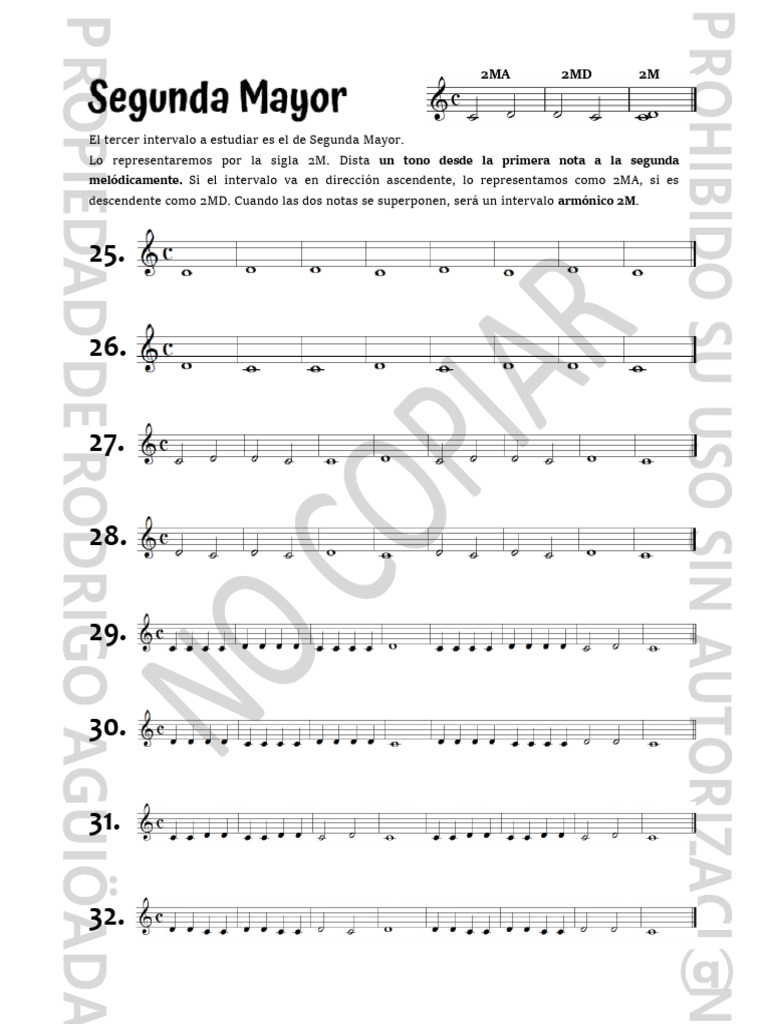 Intervalos 2M y Misceláneo | PDF
